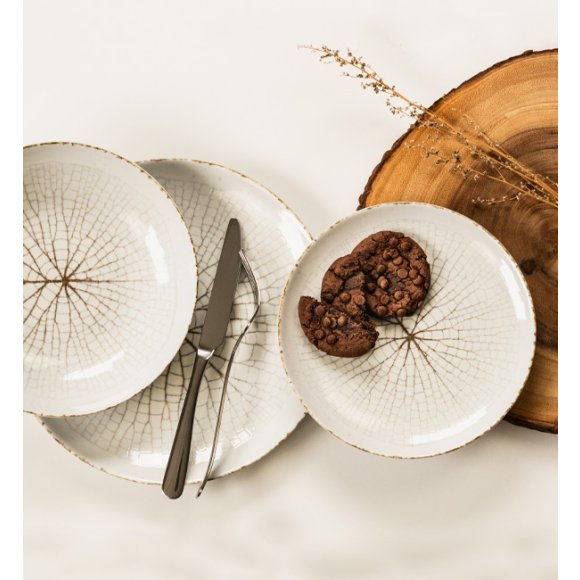 LUBIANA BOSS KERAJET | 104 KJ LEAF | Serwis obiadowy 12/36 elementów ...